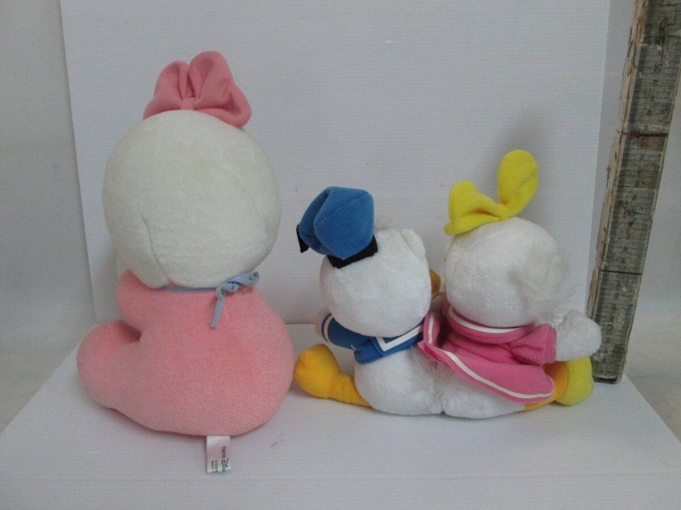 TDR Baby Daisy Duck Plush Toy Donald and Daisy Pair Plush Toys c ...
