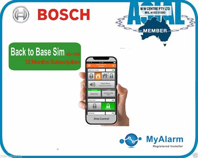 bosch 6000 MY746AU iFob 4G Sim 12 Months Subscription No Personal ...