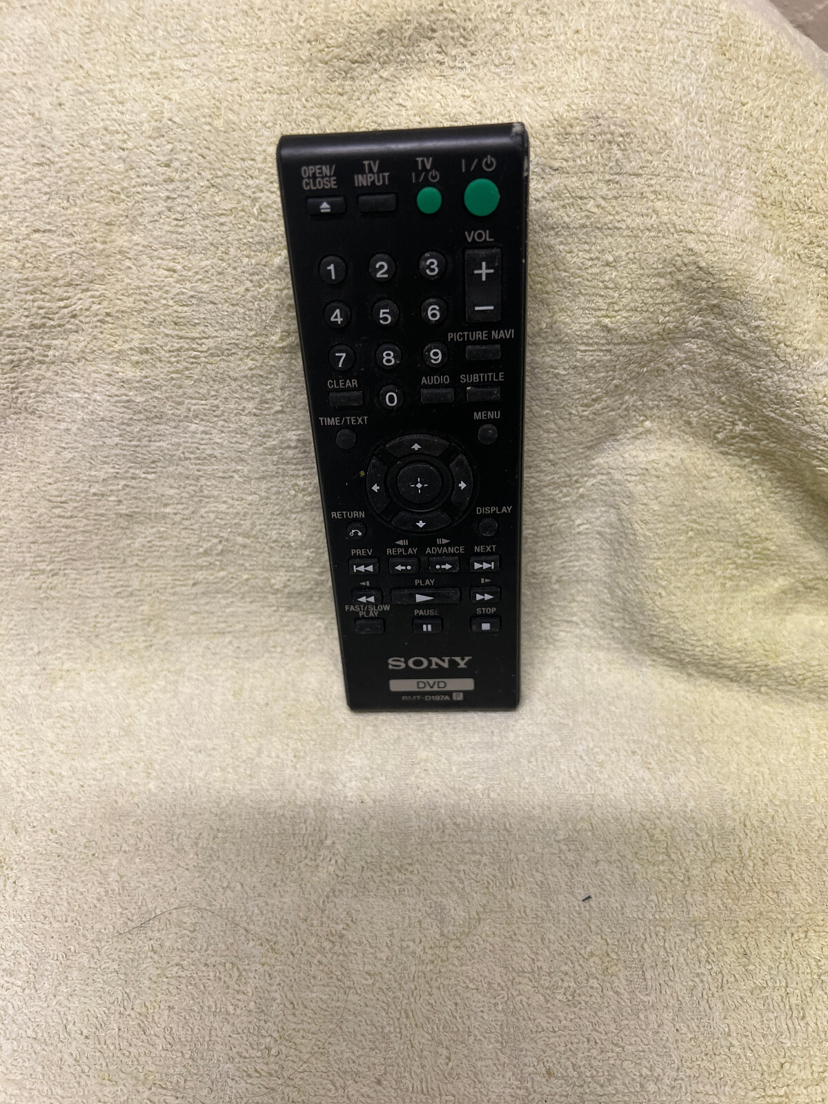 Sony RMT-D197A Remote Control for DVP-SR210P & DVP-SR510H | eBay