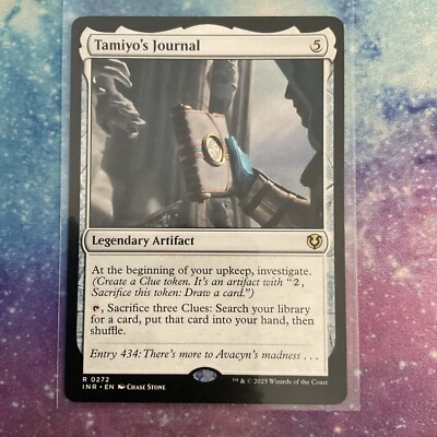 Tamiyo's Journal (REGULAR) x1 - MTG Innistrad Remastered INR #272 | eBay