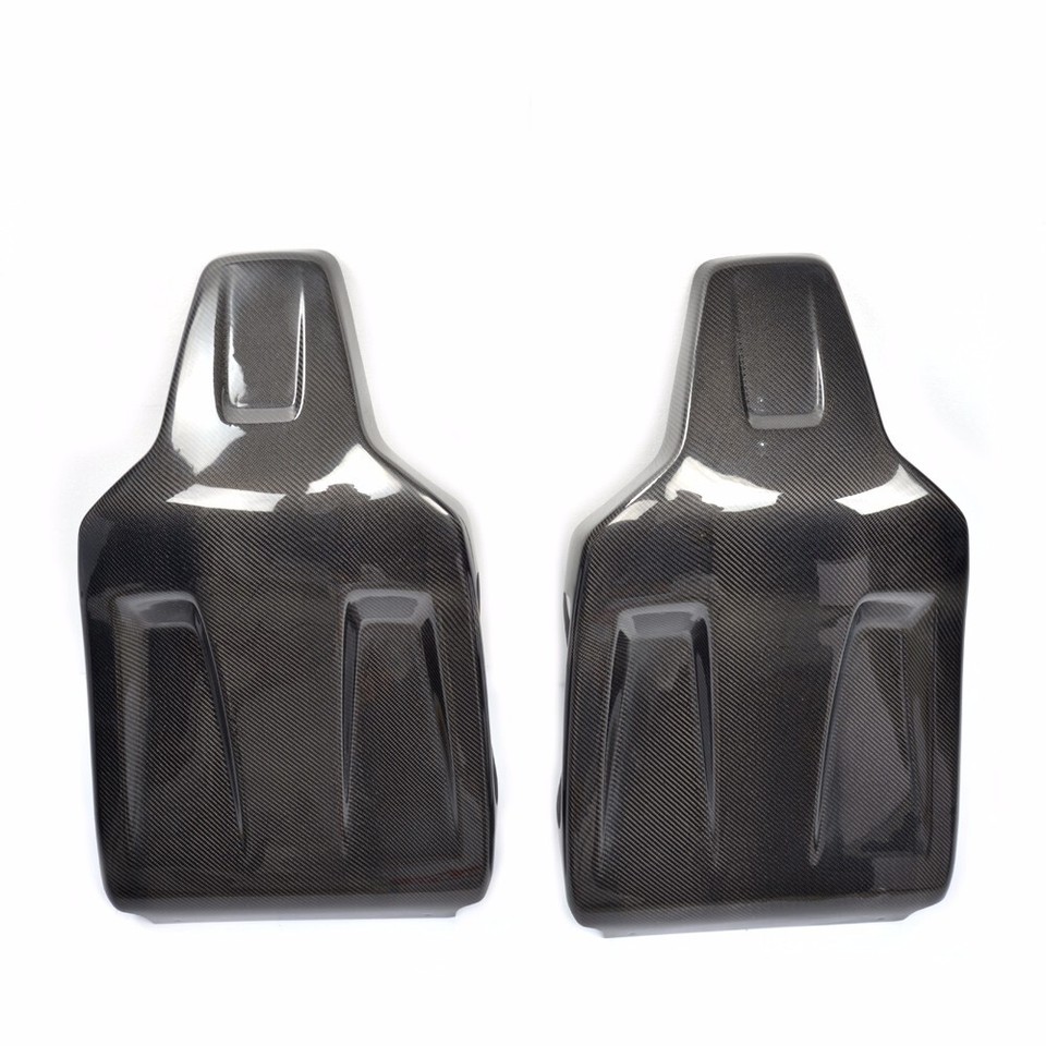 Real Carbon fiber Seat Covers Seat Shells 1 pair for Mercedes Benz W204 ...