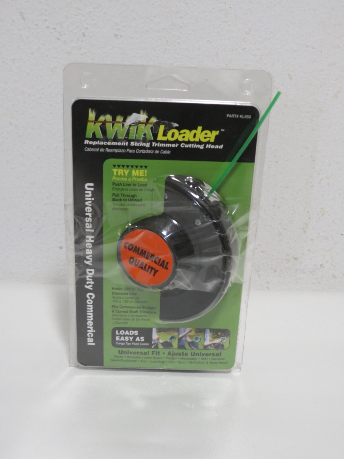 Original Kwik Loader # KL650 Heavy Duty Commercial Trimmer Head 2 Line ...