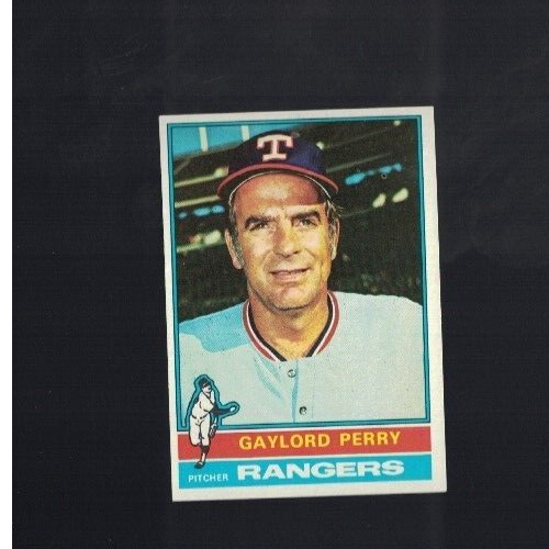 Gaylord Perry Texas Rangers 1976 Topps Card #55 Ex+ Z | eBay