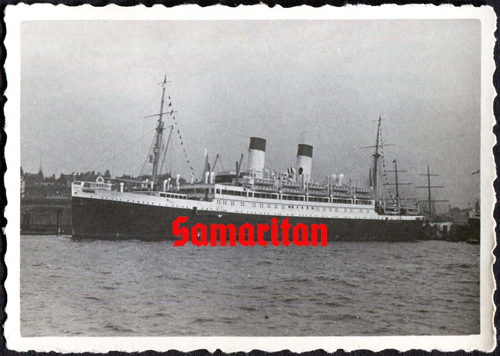 I3/1 WW2 ORIGINAL PHOTO OF GERMAN SS ALBERT BALLIN OCEAN LINER | eBay