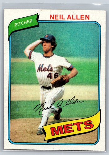 1980 Topps #94 Neil Allen Rookie Complete Your Set NY Mets | eBay