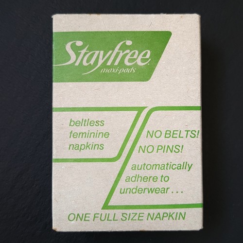Vintage 1970s Stayfree Maxi-Pads - Full Size, Sealed Nepal | Ubuy