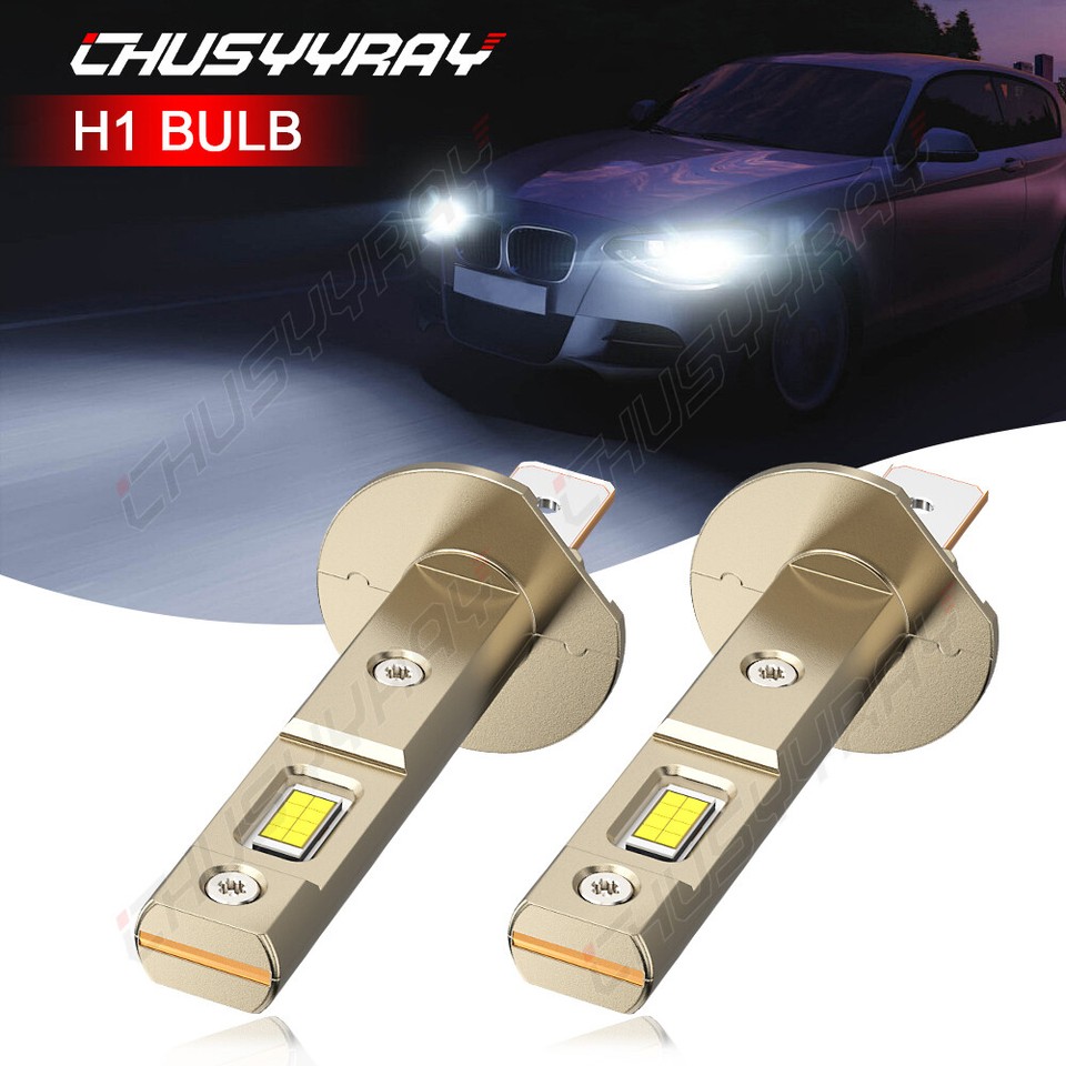 2x H1 LED Headlight Bulb Holder Socket Adapter Kit For Ford Focus ...