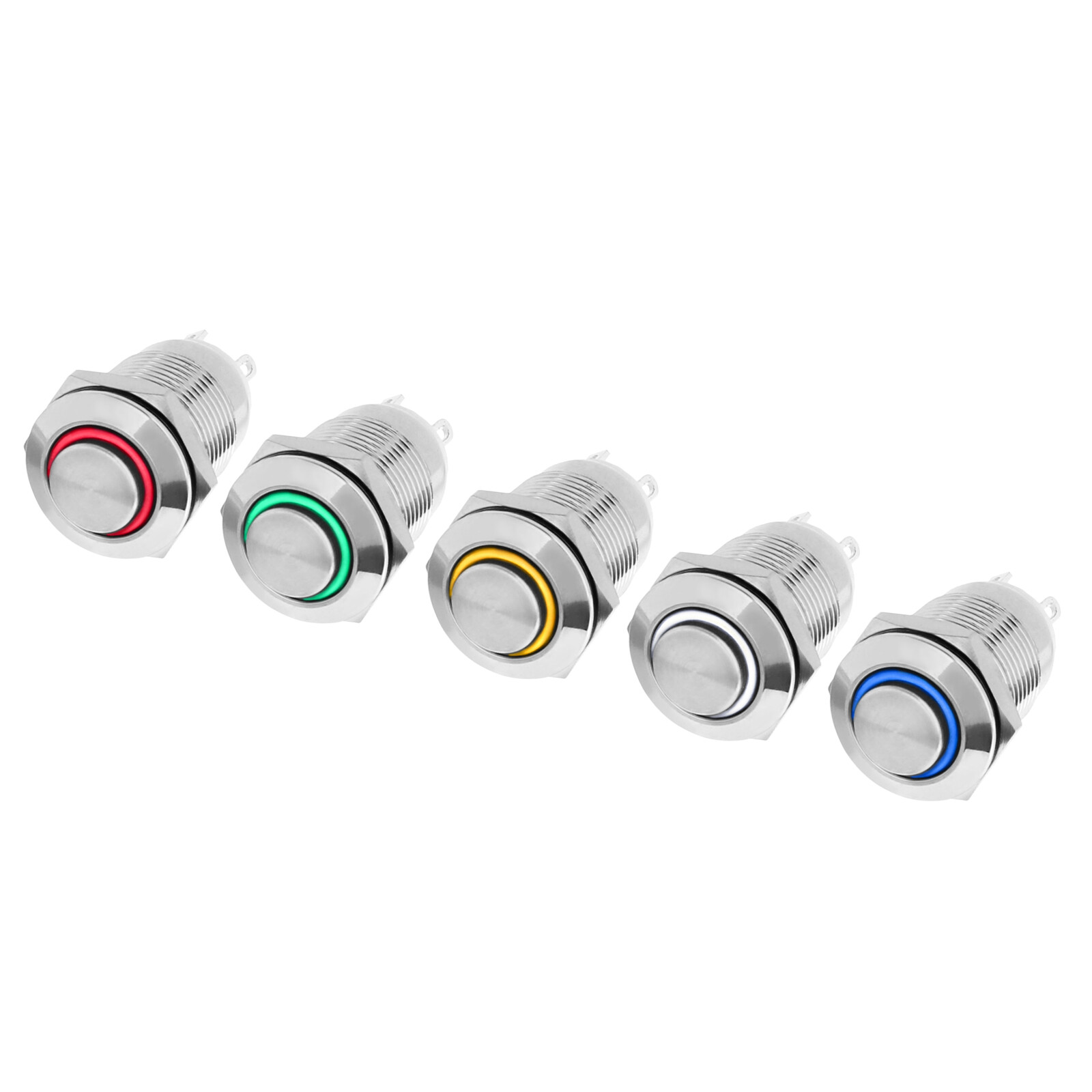 Taster Schalter 12V LED Beleuchtung Klingel Drucktaster Druckschalter ...