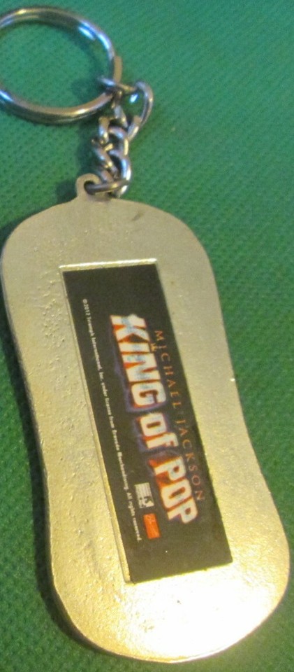 Michael Jackson King Of Pop Casino Game metal keyring key chain ...