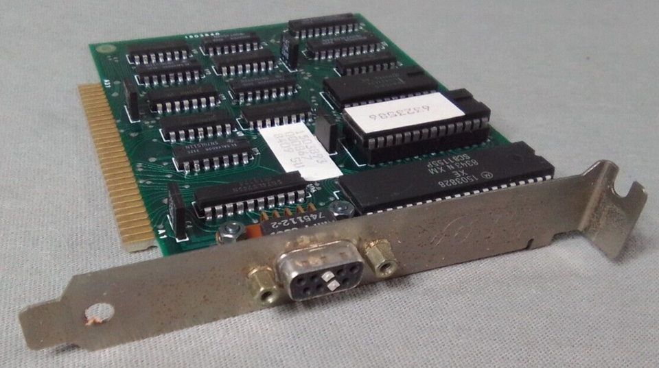 IBM 1503840 ISA Keyboard Timer Adapter Card Pulled From an IBM 5271 PC ...
