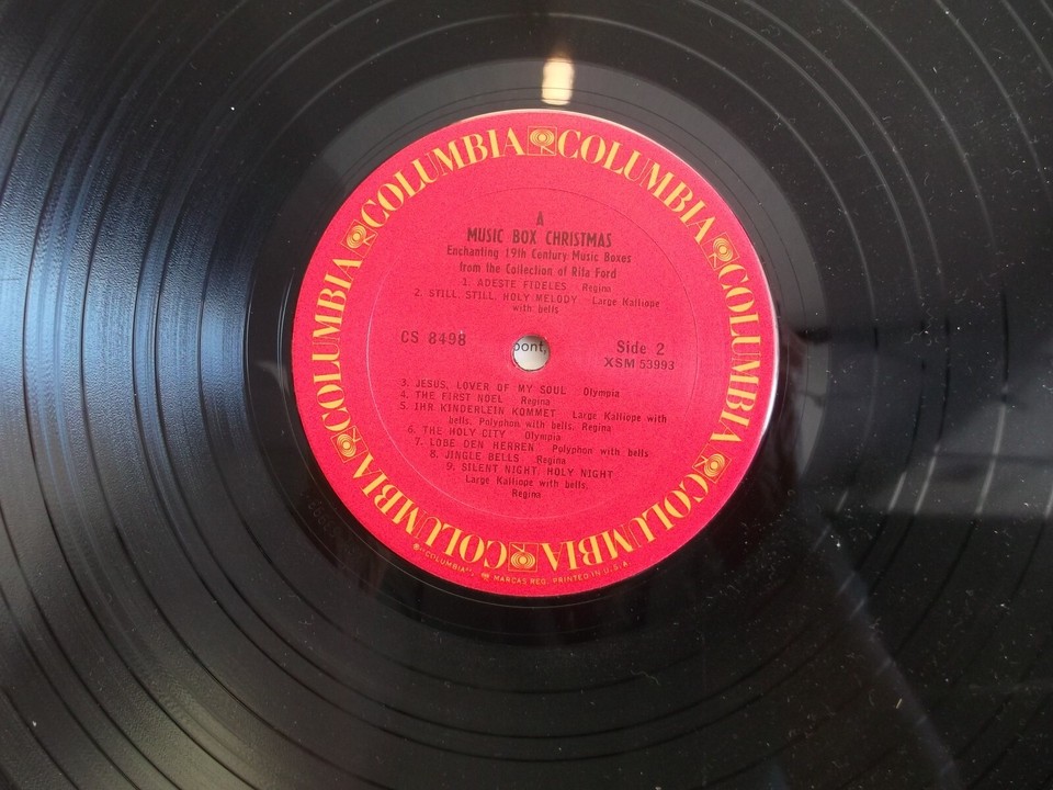 Rita Ford A Music Box Christmas LP Album Columbia Records Vintage | eBay