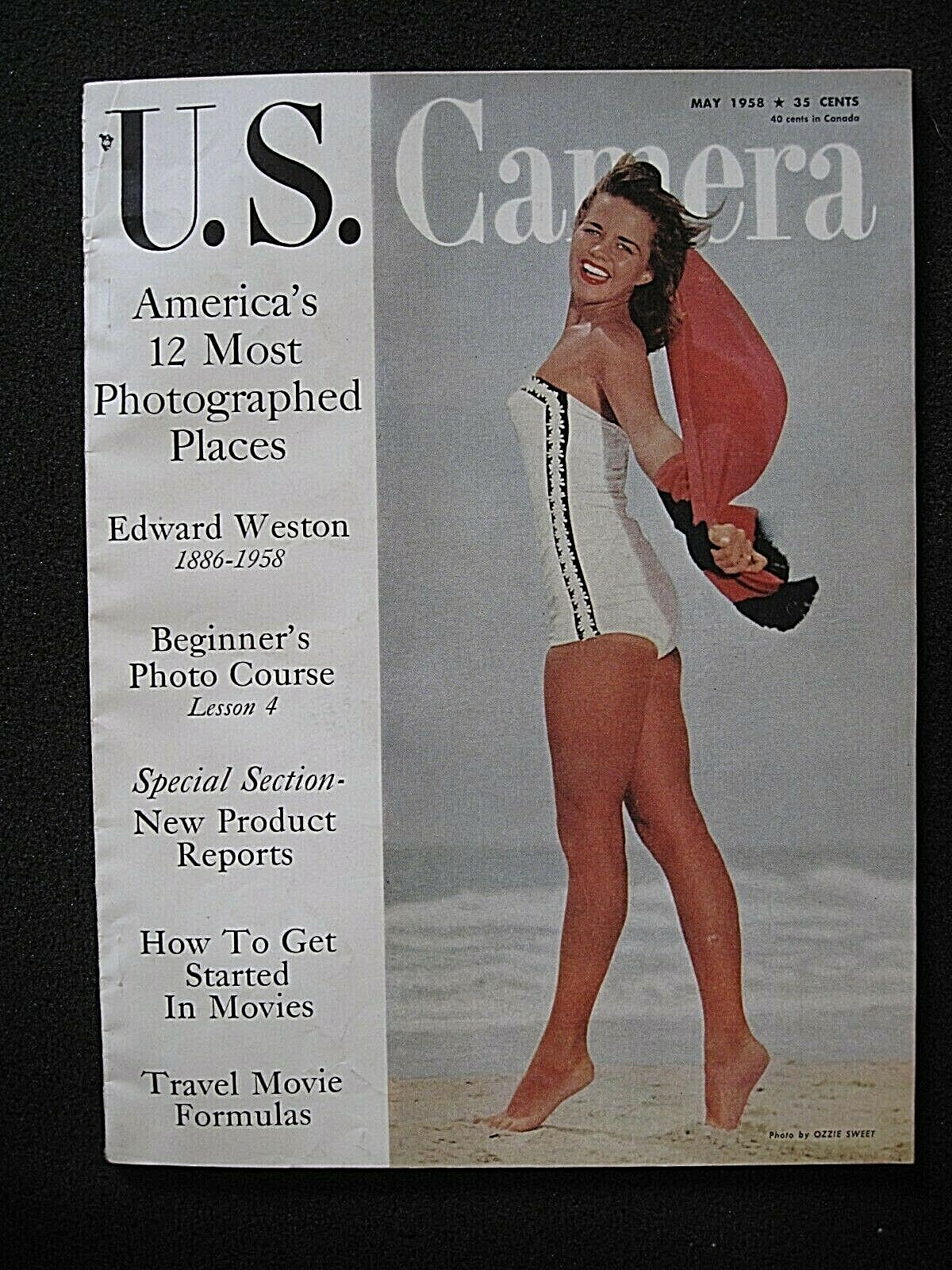 U.S. CAMERA MAGAZINE - MAY 1958 - AMERICA'S 12 MOST PHOTOGRAPHED PLACES ...