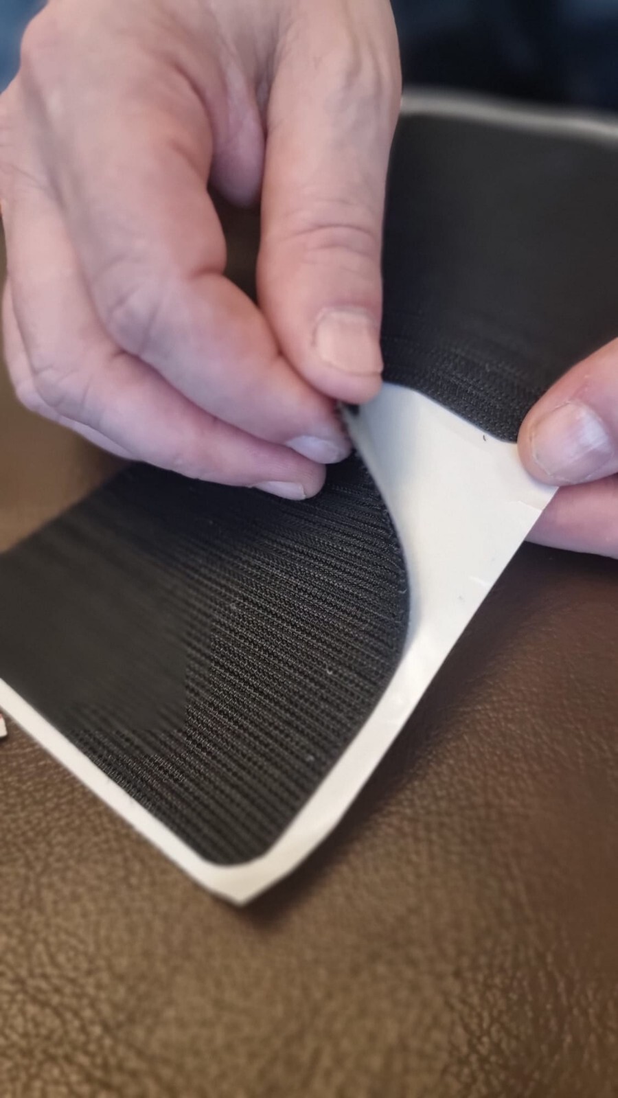 VELCRO® Sticky Pads 60–100mm – Circles or Squares Hook & Loop – Black ...