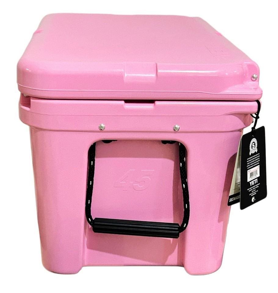 Yeti -POWER PINK- Tundra 45 Cooler RARE Limited Edition SOLD OUT IN ...