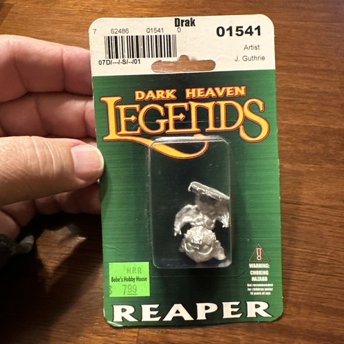 Reaper Miniatures 01541 Drak Metal Chibi Vampire Bat OOP Bob Ridolfi | eBay