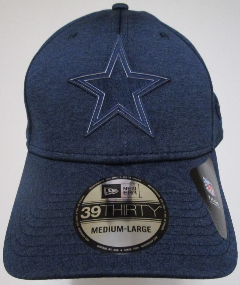 Dallas Cowboys New Era NFL 39THIRTY Hat Cap Men Medium/Large Flex Fit ...