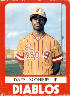 1980 TCMA Minor League Daryl Sconiers (A) El Paso Diablos #14 | eBay