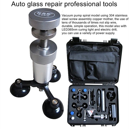 Auto Glass Repair Professional Repair Tools Front Windshield Broken ...