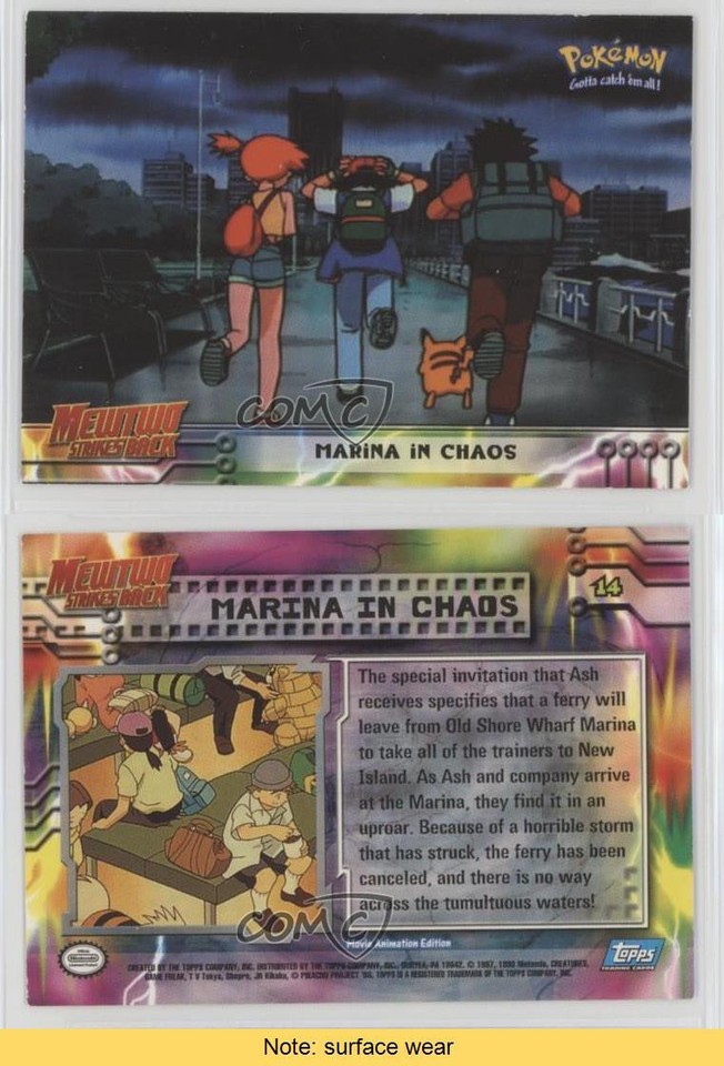 1999 Pokemon Movie Animation Edition Ash Ketchum Misty Brock Pikachu ...