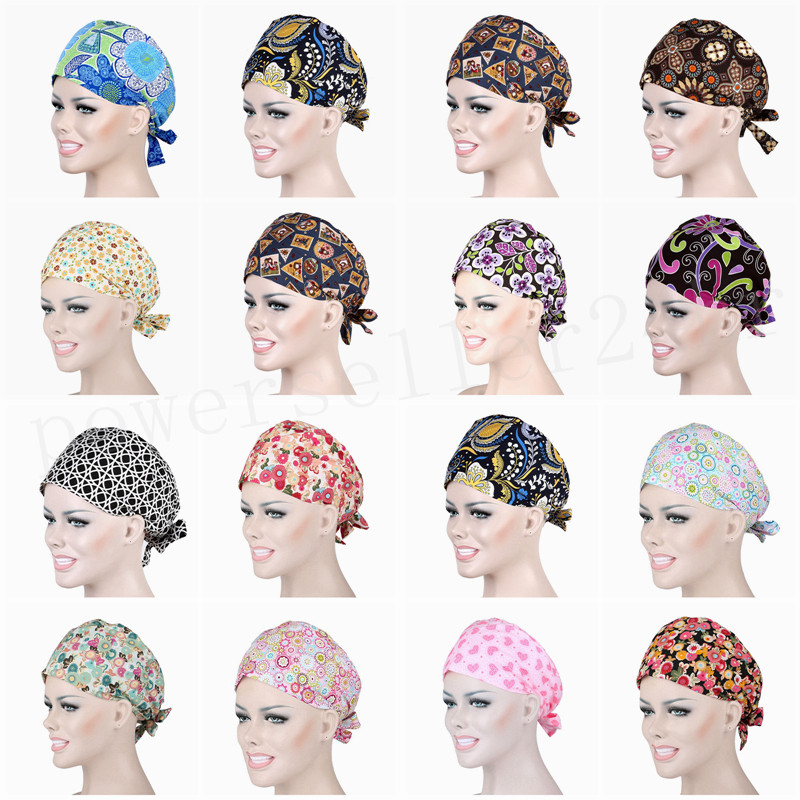 Medical Cap Doctor Surgical Hat Work Scrub Clean Nurse Head Cover ...