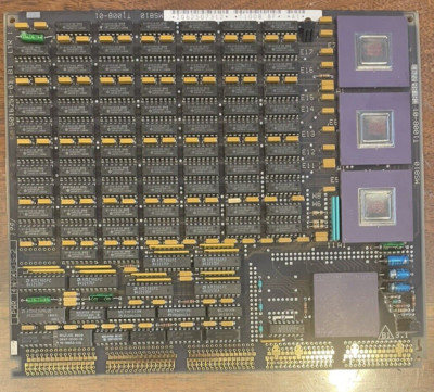 DEC Digital T1008 01 Memory Ram Array Board / Old Vintage VAX Gold ...