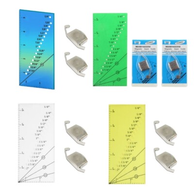 Seam Guide Ruler Sew Seam Ruler Perforated Seam Gauges for Straight ...