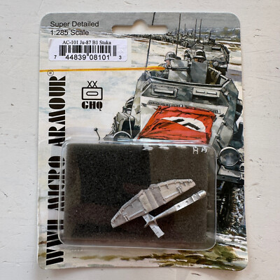 WWII Micro Armour AC-101 Ju-87 B1 Stuka GHQ 1:285 New Sealed | eBay