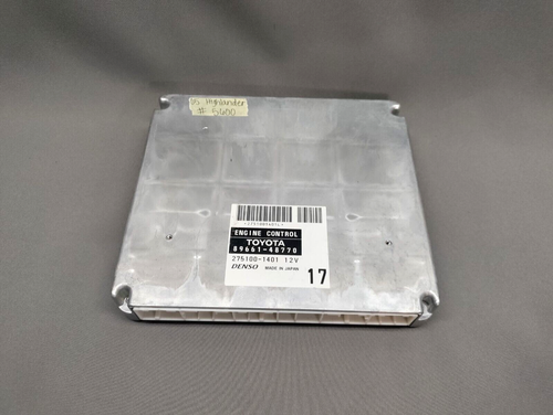 2005 Toyota Highlander Engine Computer 3.3L V6 4x4 Automatic 89661 ...
