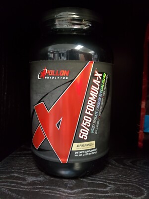 APOLLON NUTRITION 50/50 Formula X Protein Alpine Vanilla 2lb | eBay