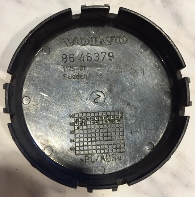 Volvo wheel center cap rim OEM Factory 8646379 40 50 60 for sale online ...
