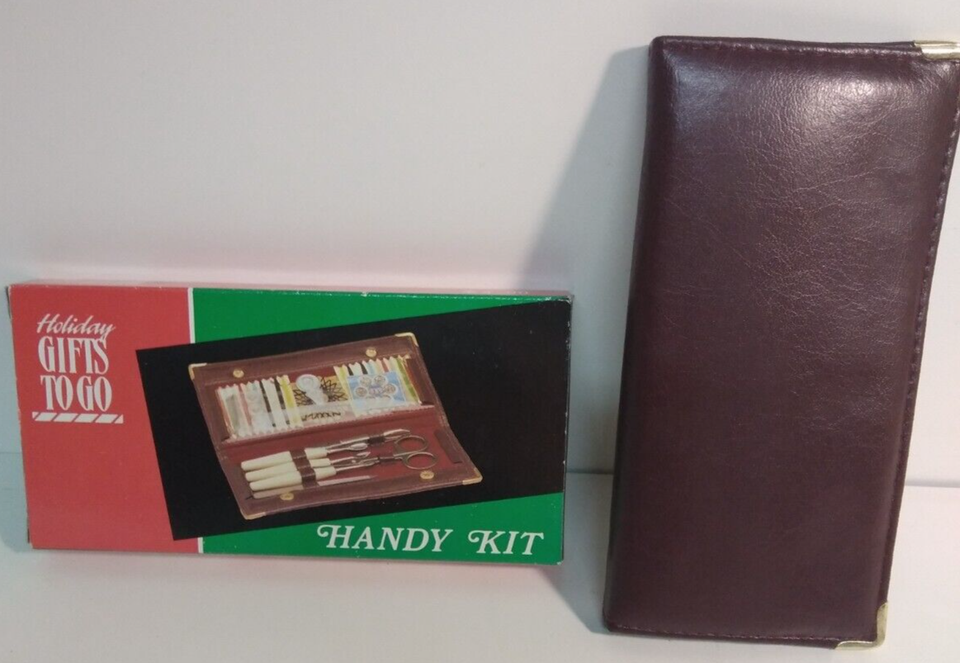 VINTAGE! Handy Kit MANICURE/SEWING KIT SET NOS Holiday gifts to go ...