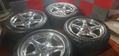 1997-2002 PONTIAC TRANS AM "CHROME" WS6 Wheels*17X9*MICHELIN PILOT ...