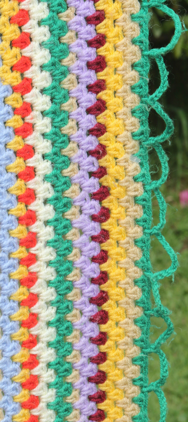 Preloved Handmade Crochet Knee Rug | eBay Australia