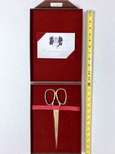 Jordan Peele US Movie Official Promotional Prop Gold Metal Scissors 9 1 ...