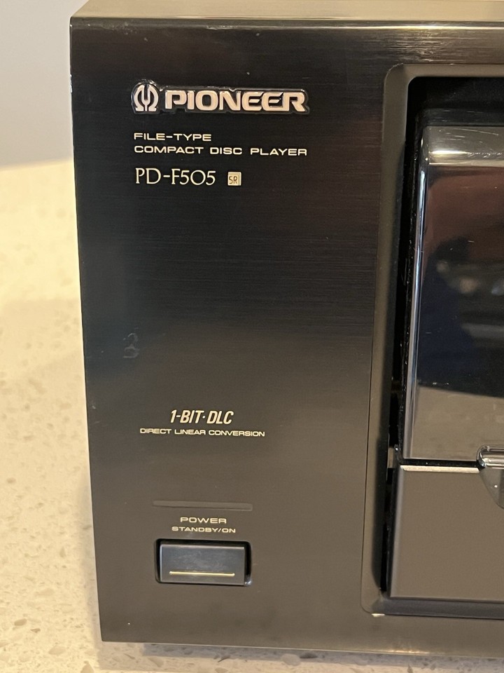 Pioneer PD-F505 25-Disc CD Player 1-Bit DLC Changer TESTED WORKS | eBay