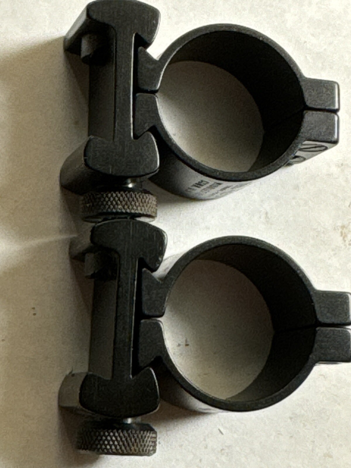 Lyman 1” Tru-lock scope mount rings, black, new without box | eBay