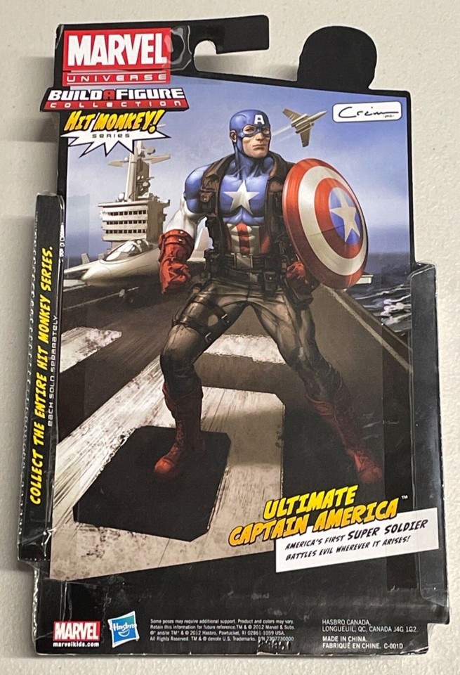 Marvel Legends Ultimate Captain America Hit Monkey Series Read ...