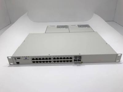 Alcatel-Lucent 6850-24 OmniSwitch 902547-90 w/ 2x PS-126W-AC Power ...