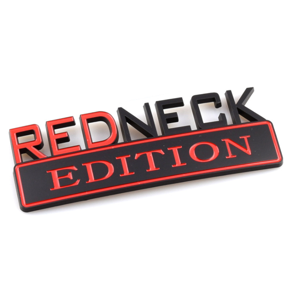 REDNECK EDITION Emblem Car Fender Door Badge for Silverado Ram Sierra ...