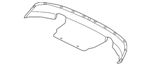 Genuine Jaguar Valance Panel T4N3044 for sale online | eBay