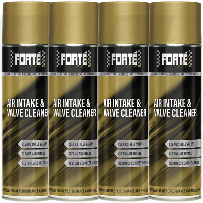 Forte Air Intake & Valve Cleaner 500ML QTY 4 - Clean Air Intake, Valves ...