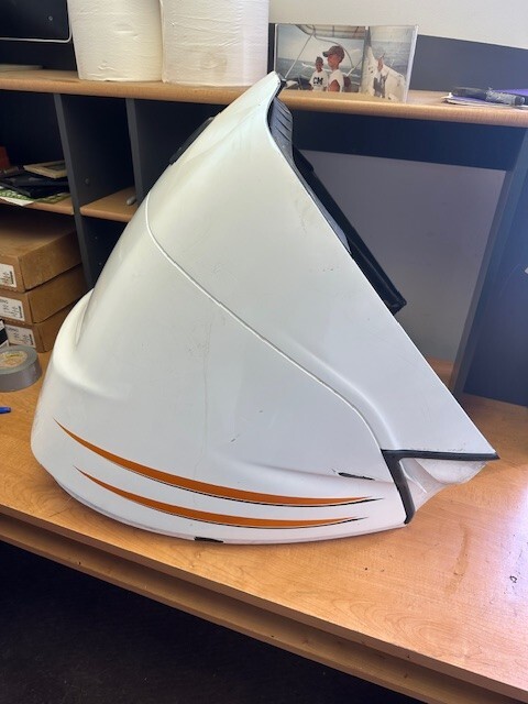 Mercury Verado Rear Cowl 200 225 250 275 300 350 HP 4-Stroke B | eBay