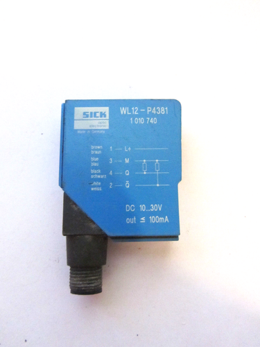 SICK WL12-P4381 1010740 PHOTOELECTRIC SENSOR USED | eBay