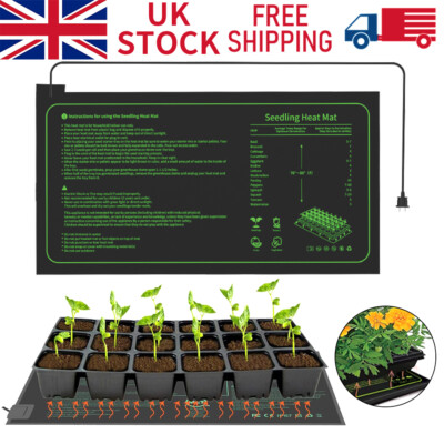 Plant Seed Germination Heat Mat Seedling Propagation Starter Warm ...