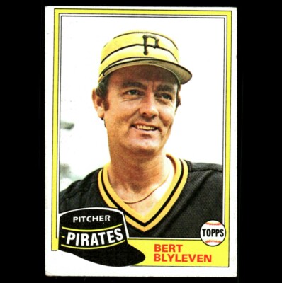 1981 Topps - Bert Blyleven #554 Pittsburgh Pirates ⚾ Baseball Card | eBay