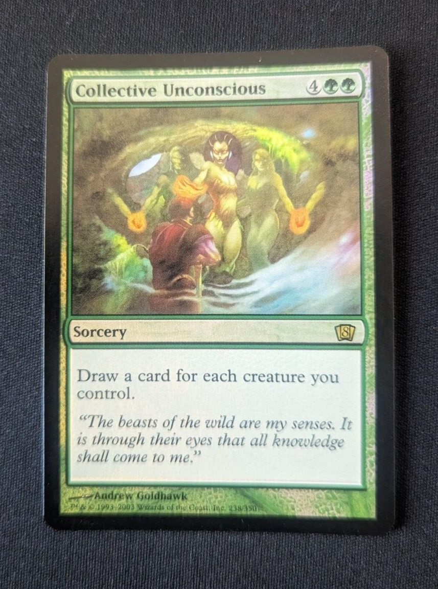 Magic Mtg FOIL Core Set 8th Edition Collective Unconscious near mint | eBay