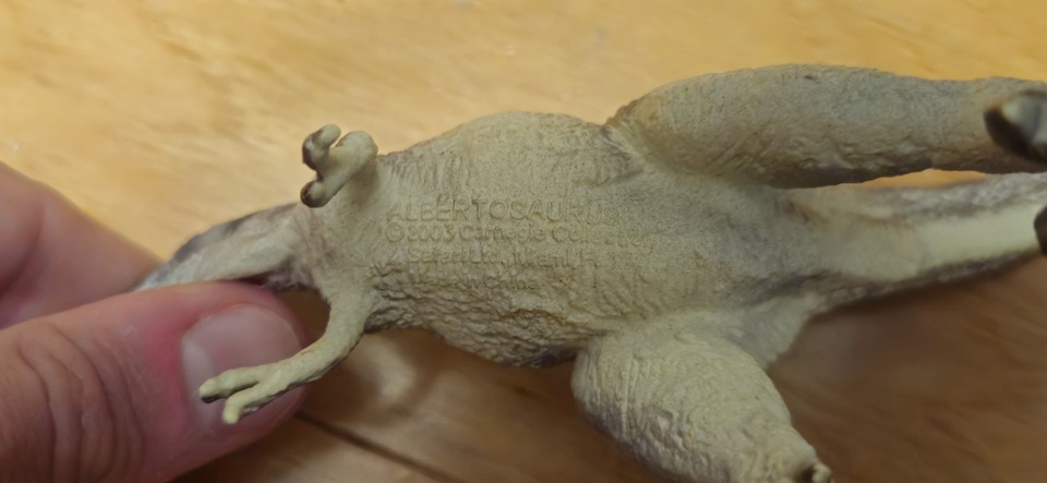 Carnegie Dinosaur Toy Safari Ltd Albertosaurus Museum Figure Rare ...