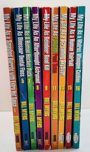 The Incredible Worlds Of Wally McDoogle “My Life As” Book Lot of 9 PB ...