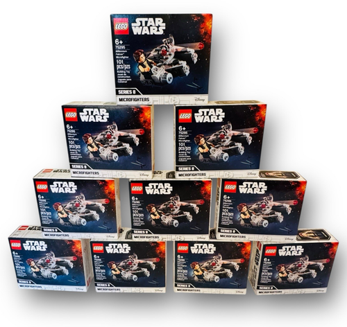 LEGO Lot of 10 Star Wars Millennium Falcon Microfighter 75295 ...