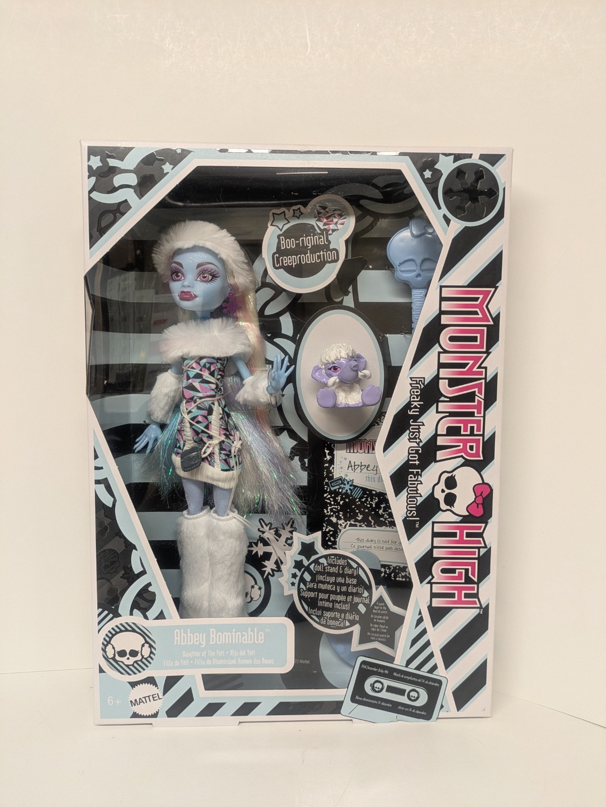 NIB 2023 Monster High Boo-riginal Creeproduction Abbey Bominable Doll ...